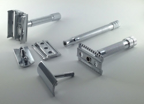 Safety Razors Disassembled
